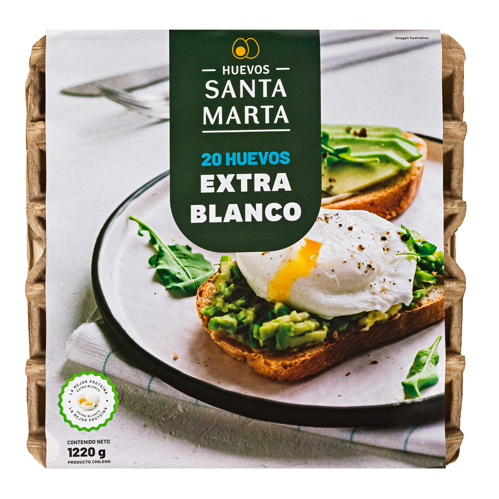 HUEVOS EXTRA BLANCO CAJA DE 6 BANDEJAS (30 UNI) - 180 UNIDADES | Huevos ...
