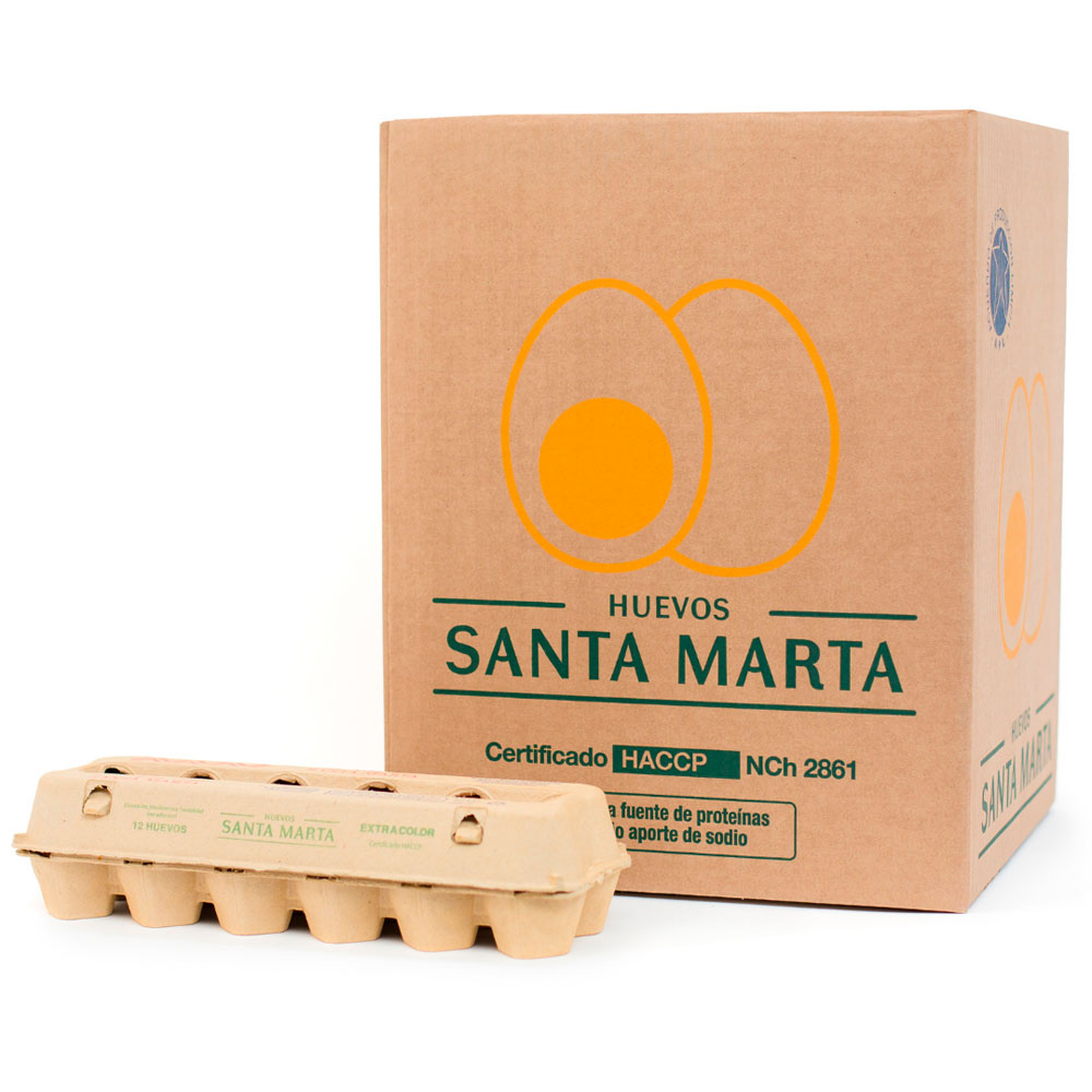 HUEVOS EXTRA COLOR CAJA DE 15 ESTUCHES (12 UNI) - 180 UNIDADES | Huevos ...